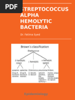 Streptococci Hemolysis Types Explained | PDF | Streptococcus | Microbiology