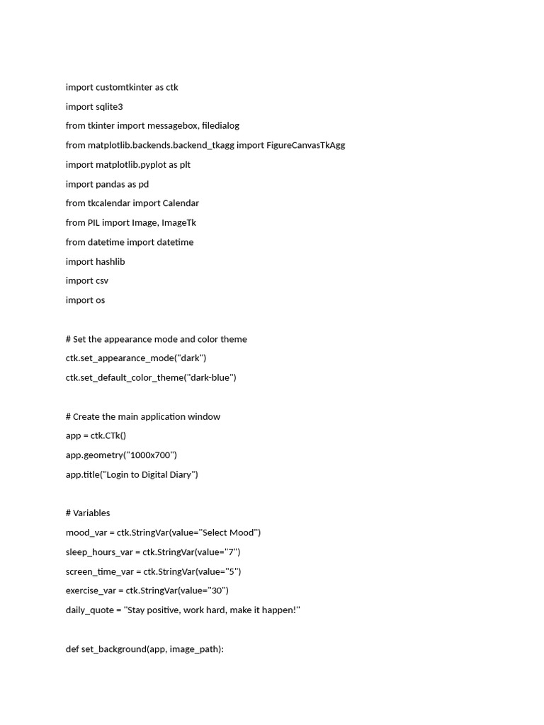 DigitalDiary Code Reviewed | PDF | Password | User (Computing)