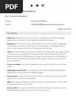140 Key Copyediting Terms and What They Mean | PDF | Copy Editing | Editing