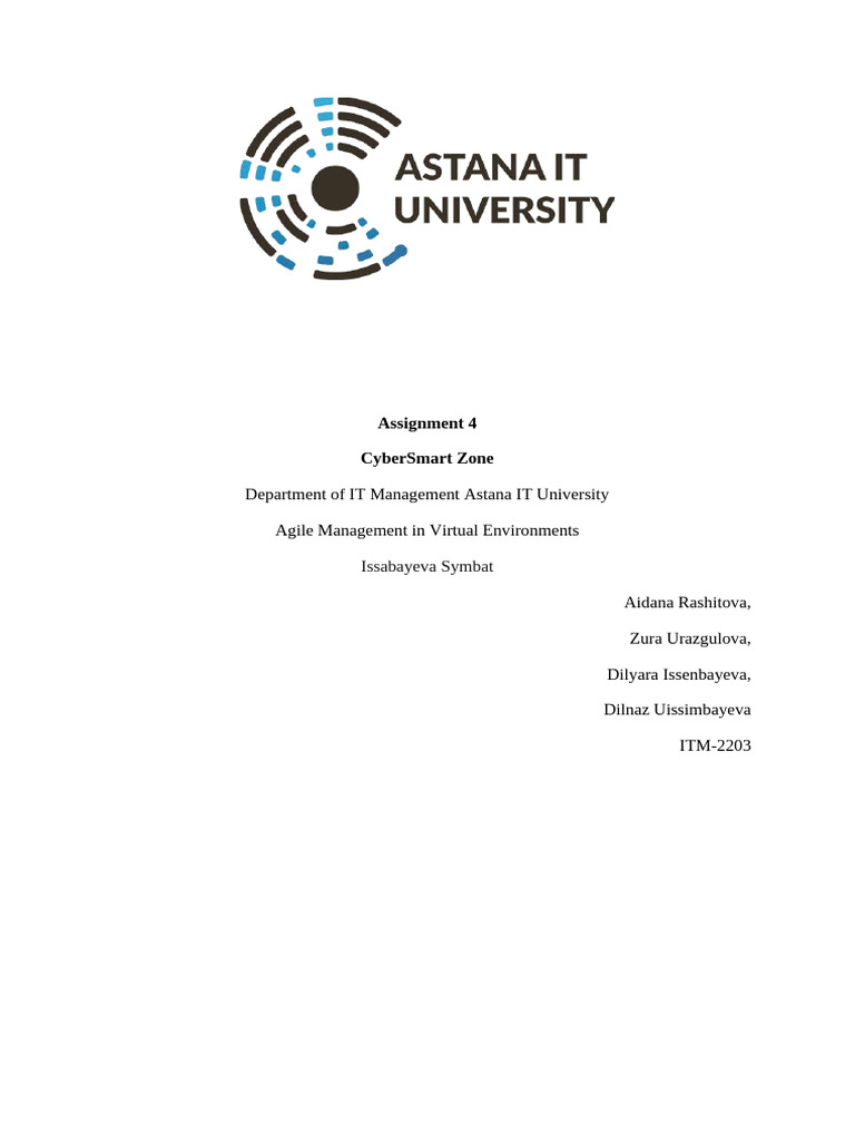 Assignsubmission - File - Assignment 4 Agile Report | PDF | Computer Security | Security