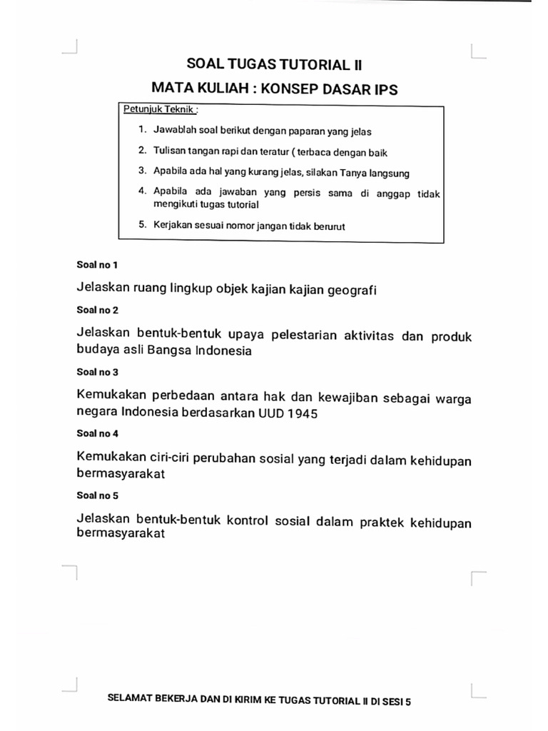 Tt2 Konsep DASAR IPS | PDF