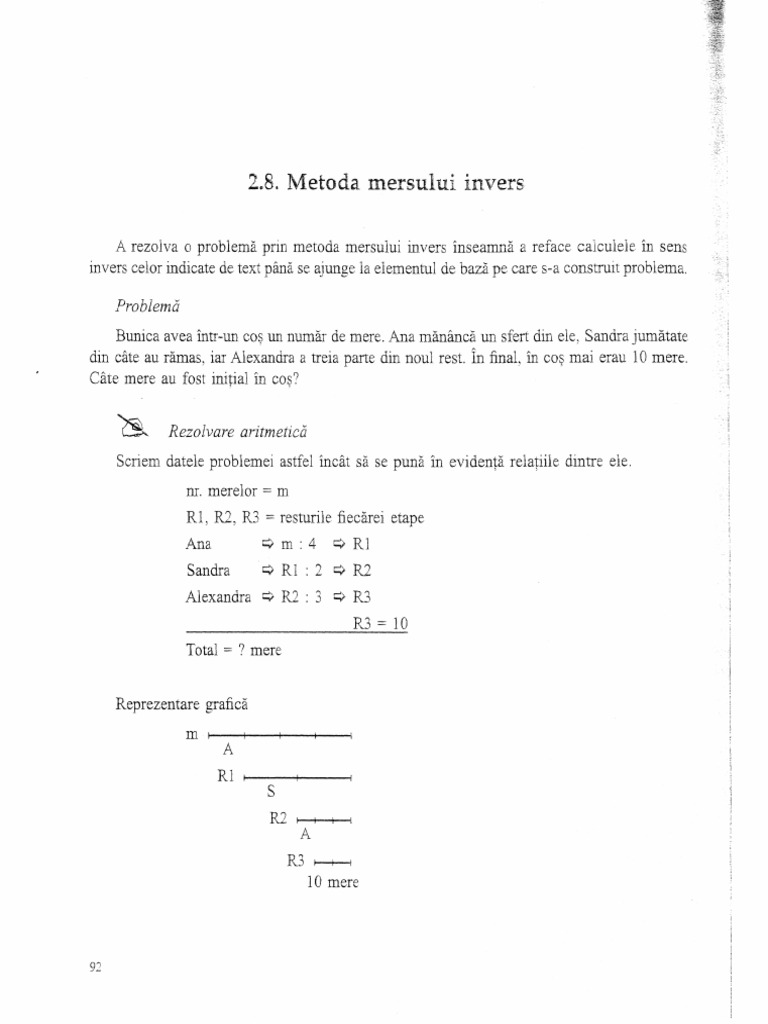 Metoda Mersului Invers - Metodica clIII-IV - 240706 - 240708 - 183537 | PDF