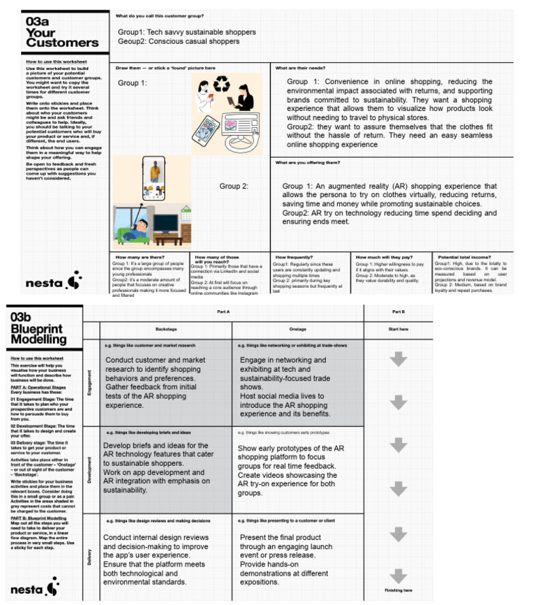 Target Audience Worksheet | PDF | Online Shopping | Brand