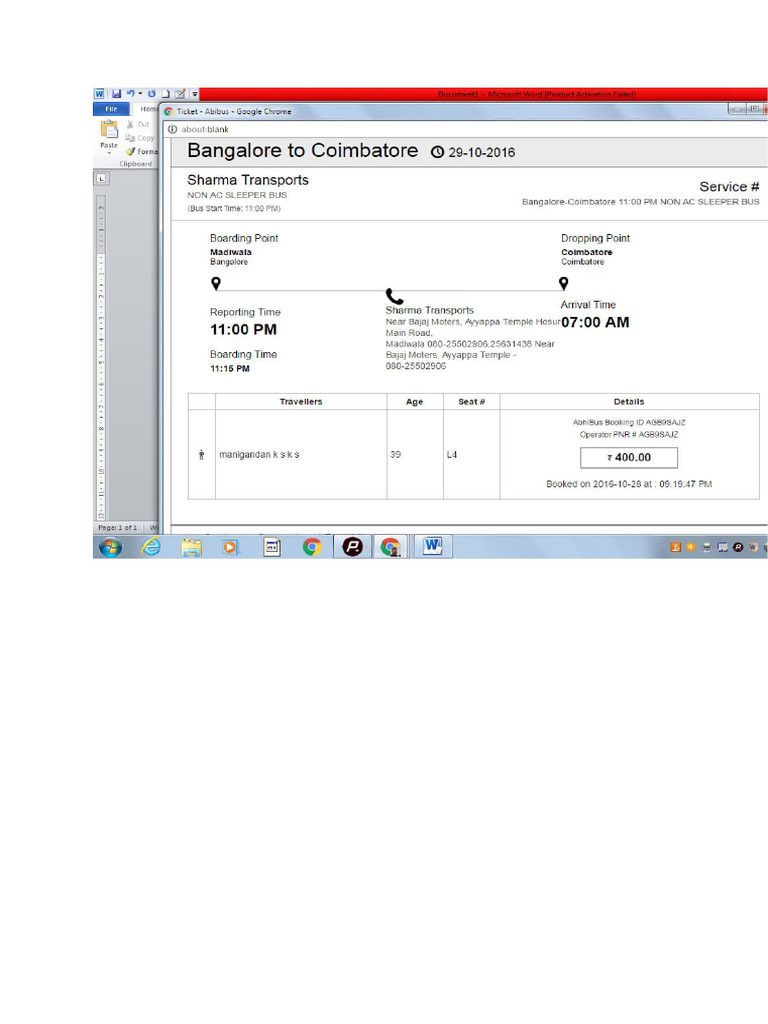 Bus Tic | PDF