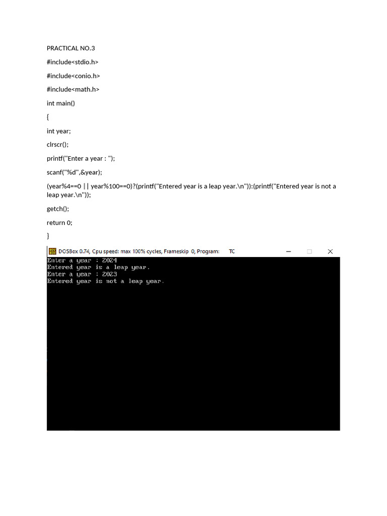Practical No. 3 - 112655 | PDF | Computers