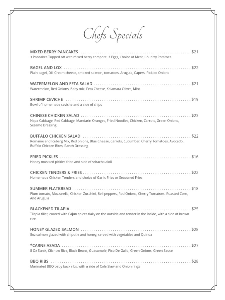 1 The Abbey WeHo Menu 8 12 23 | PDF | Hamburgers | Cakes