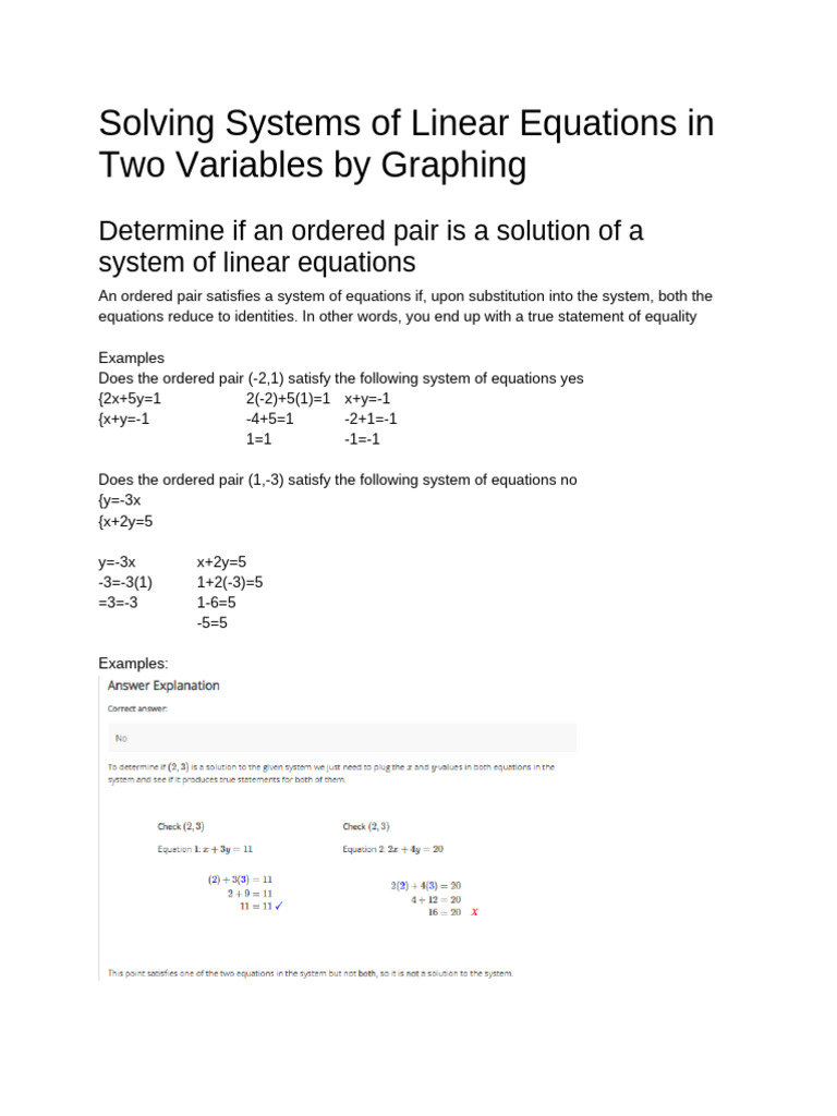 College Algebra Module 2 MEGASHEET | PDF | Equations | System Of Linear ...