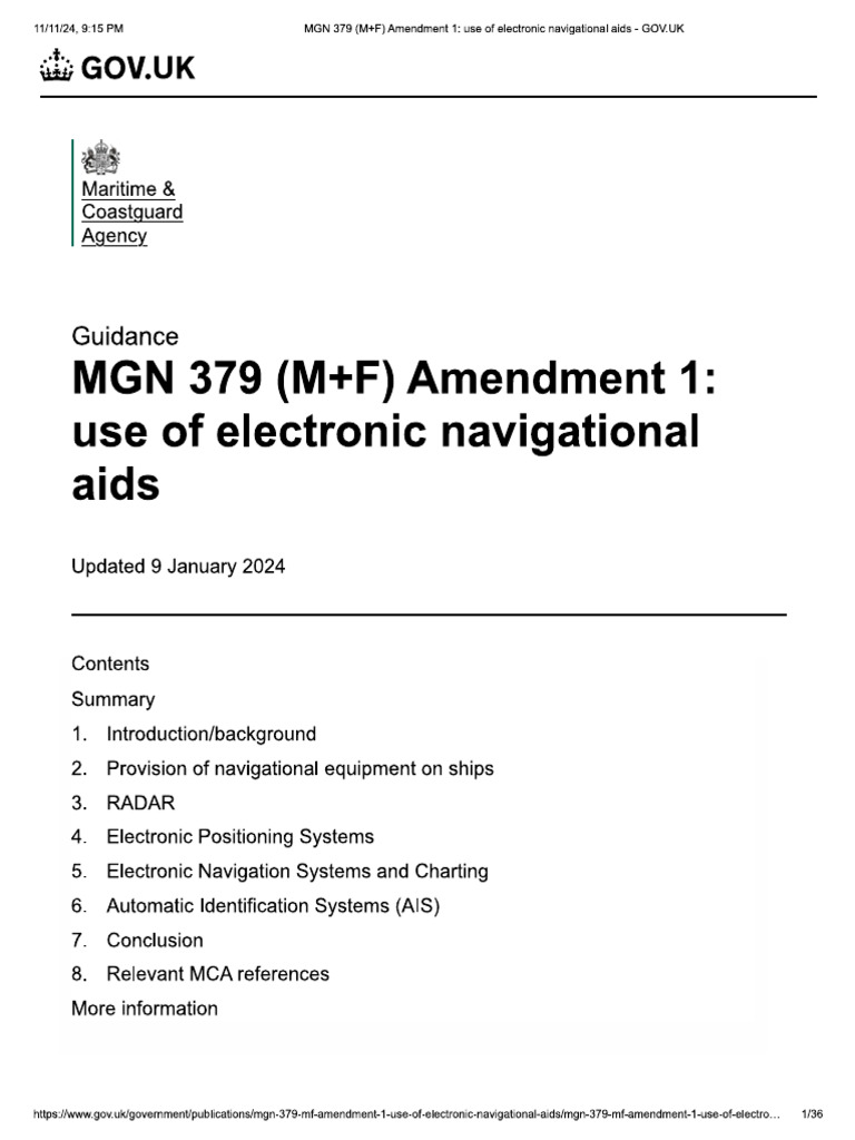 MGN 379 Full | PDF