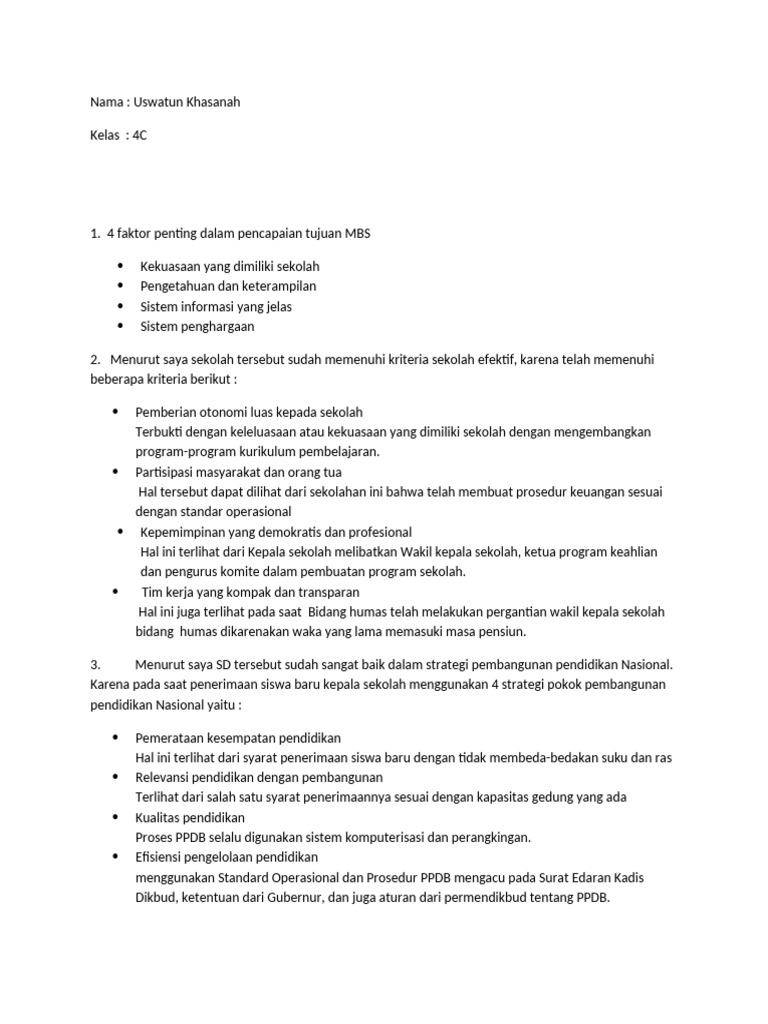 Tugas 2 Mbs | PDF | Bisnis