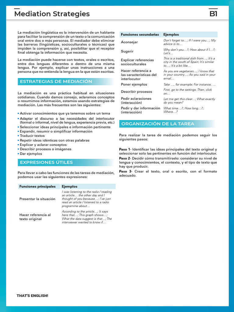 Mediation Strategies | PDF