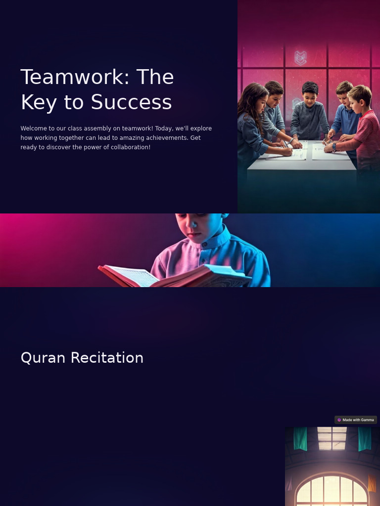 Teamwork The Key To Success | PDF | Career & Growth | Self-Improvement