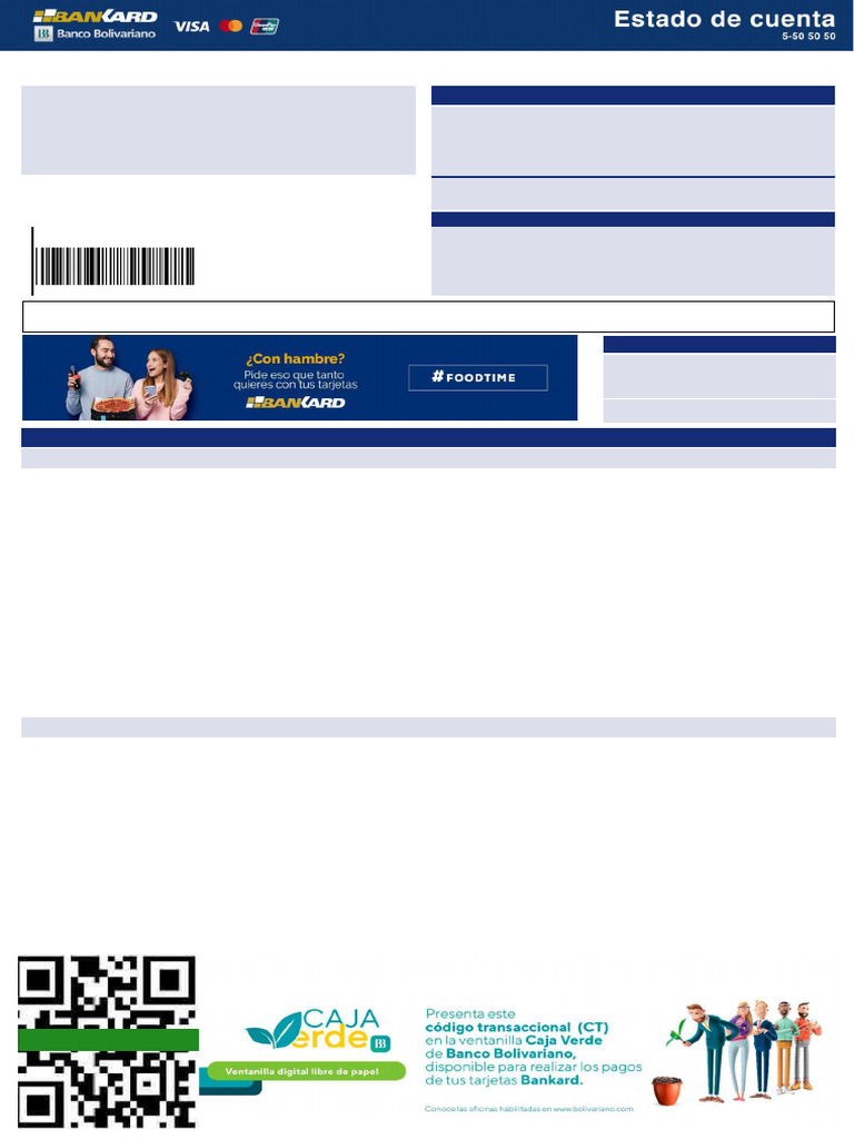 Bankard Mastercard 065989 | PDF | Finanzas y dinero | Crédito