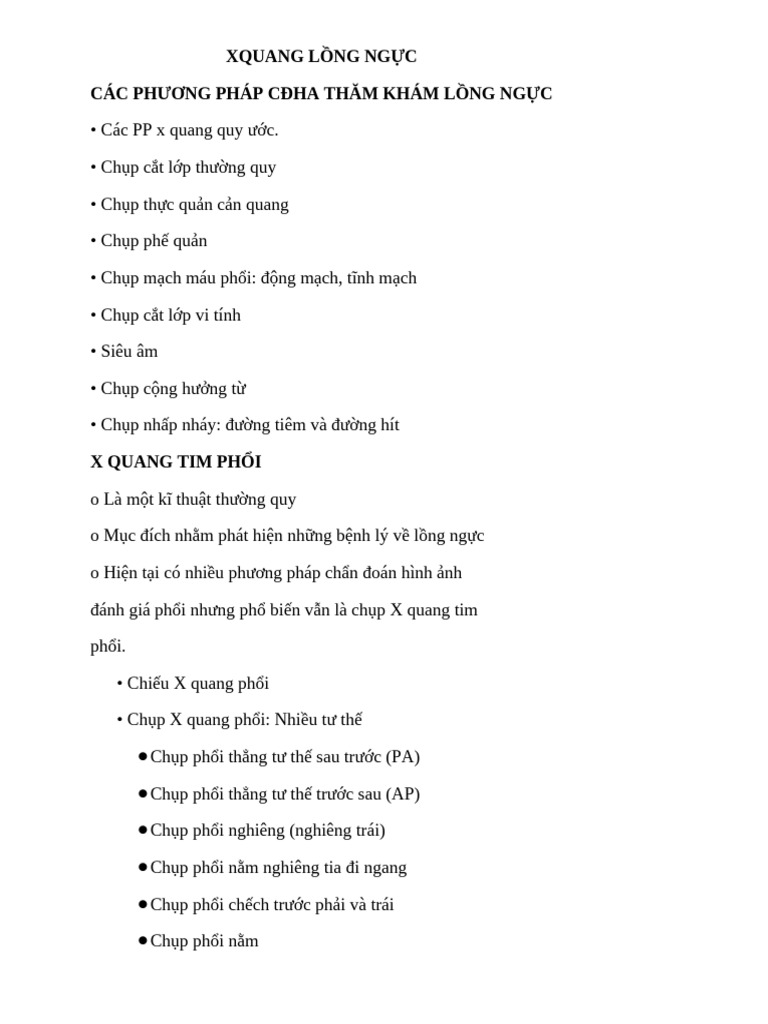 Xquang L NG NG C | PDF