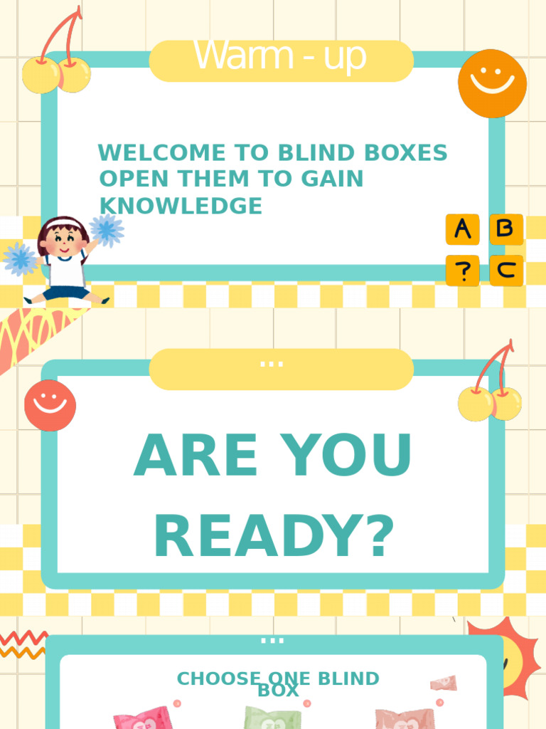 Blind Box Knowledge Quiz Game | PDF