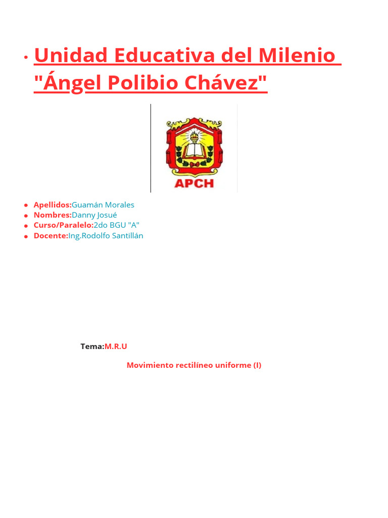 Deber de Mate | PDF | Ciencia y matemática