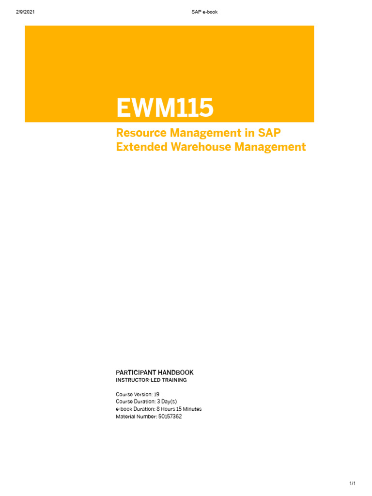 Ewm 1909 115 | PDF | Menu (Computing) | Html