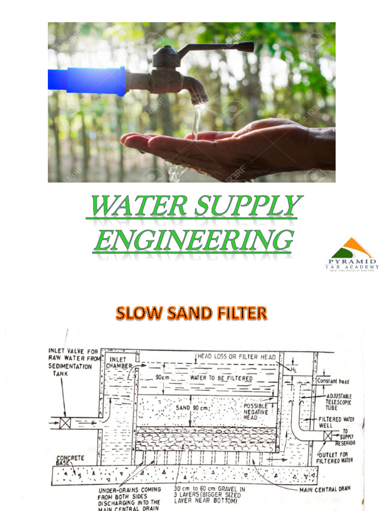 Slow Sand Filter and Rapid Sand Filter | PDF