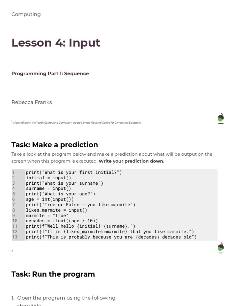 Python Input and Data Type Exploration | PDF | Applied Mathematics ...