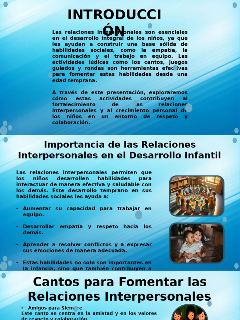 Interpersonal | PDF | Amistad | Relaciones interpersonales