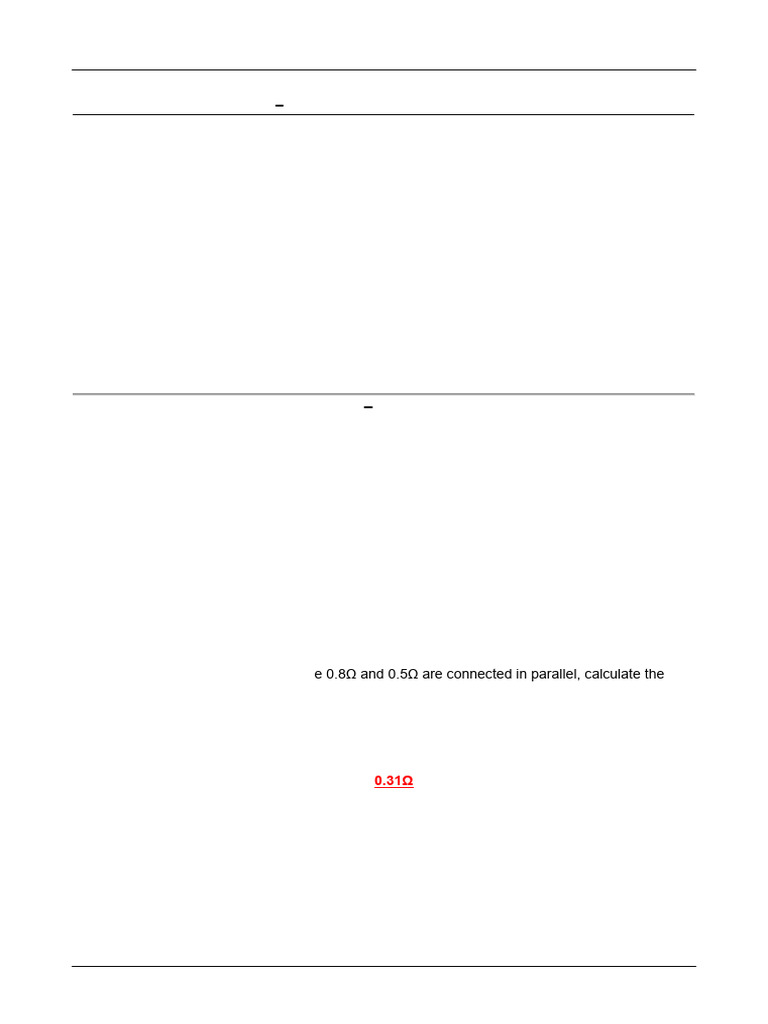 l3 - 304-06 - Handout - Continuity Protective 2018 | PDF | Electrical Resistance And Conductance ...