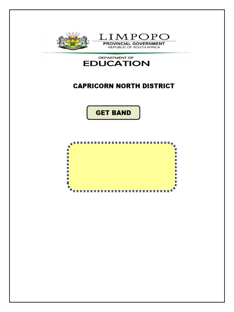 Social Sciences Geography Grade 9 November 2023 Marking Guidelines ...