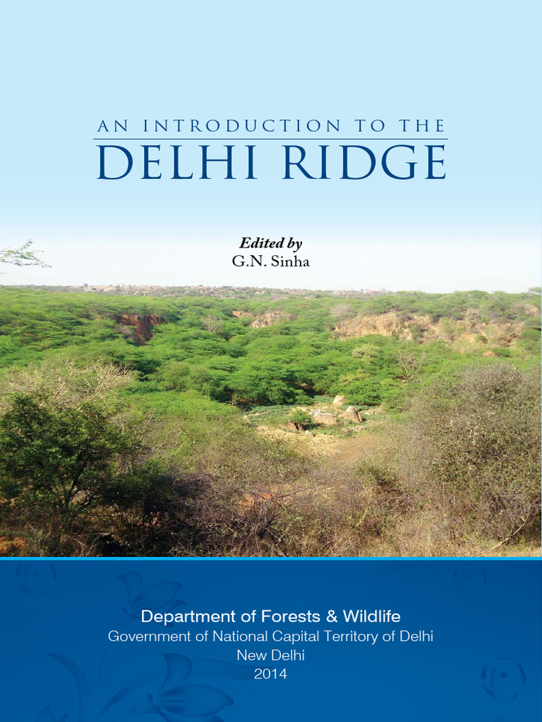 An Introduction To The Delhi Ridge | PDF