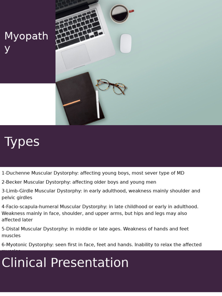 Myopathy | PDF | Anatomical Terms Of Motion | Muscular Dystrophy