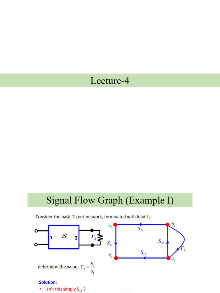 Signal Flow Graphs for Engineers | PDF