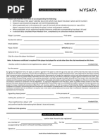 Mamelodi Sundowns Trial Entry Forms 2025 | PDF