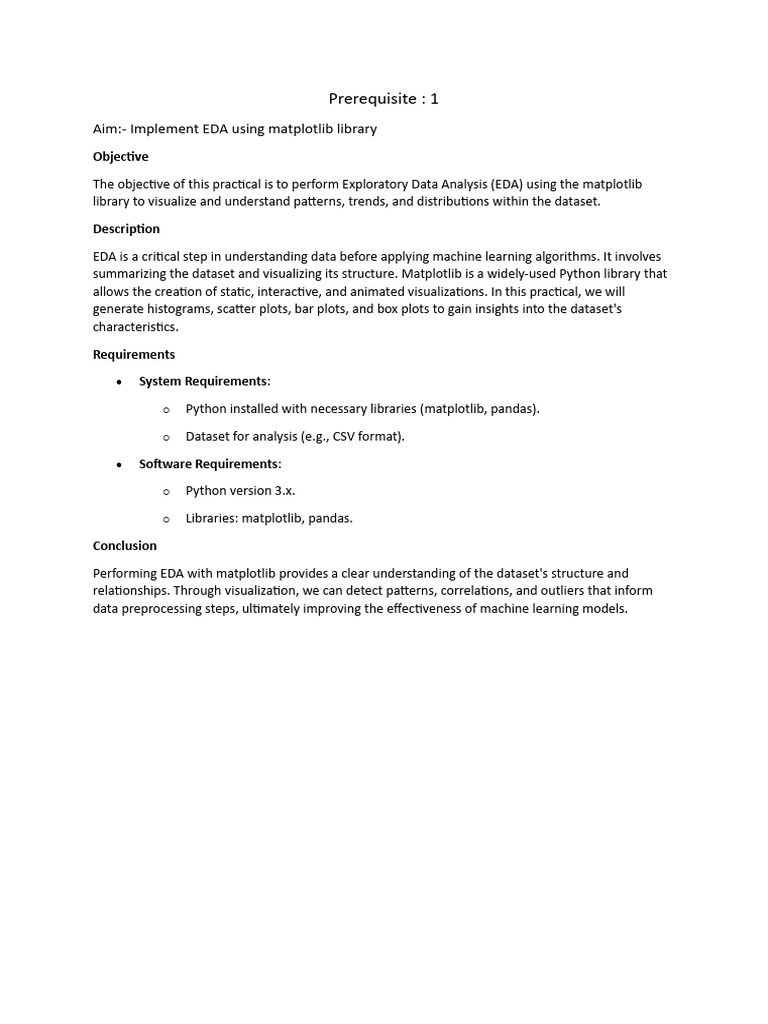 Prerequisite | PDF | Machine Learning | Data