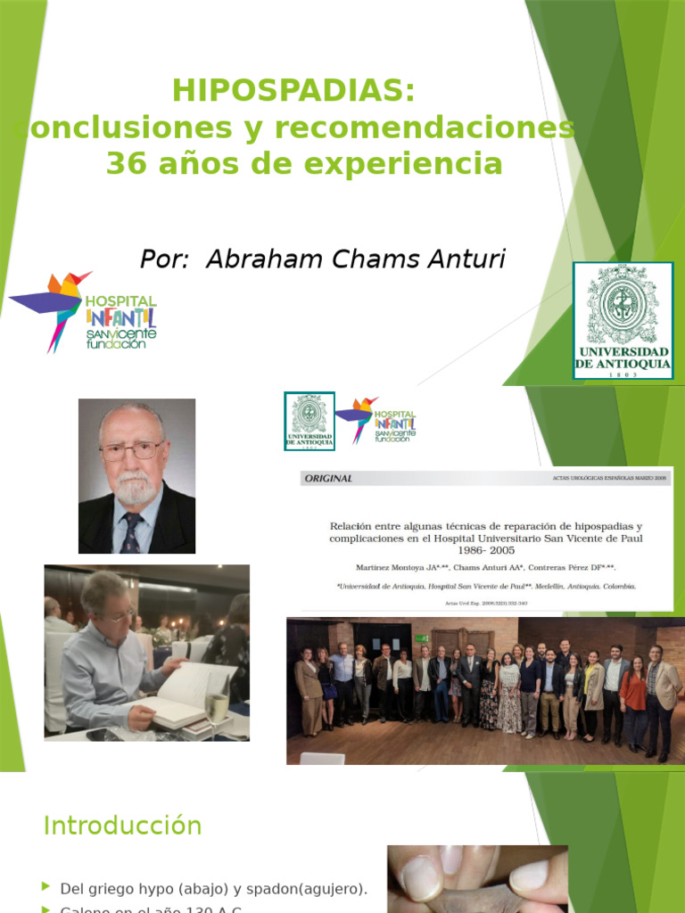 Hipospadias Hptu | PDF | Pene | Sistema genitourinario