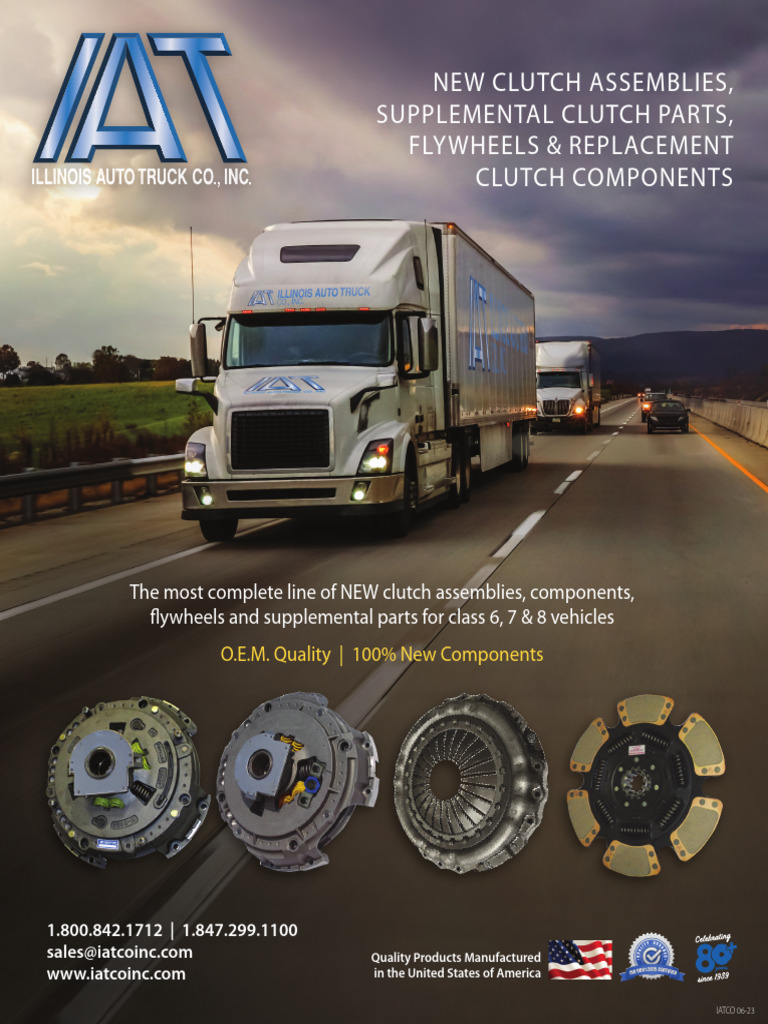 IATCO Clutch Assemblies & Parts Catalog | PDF | Clutch | Automotive ...