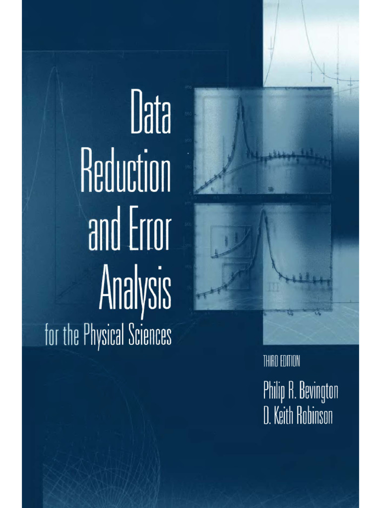 Data Reduction and Error Analysis - Bevington | PDF