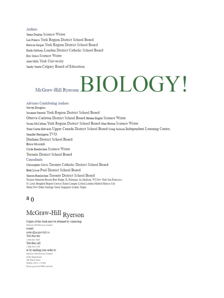 Nelson - Biology 11 - 2011 | PDF | Evolution | Heredity