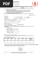 Blood Issuing Form Details | PDF