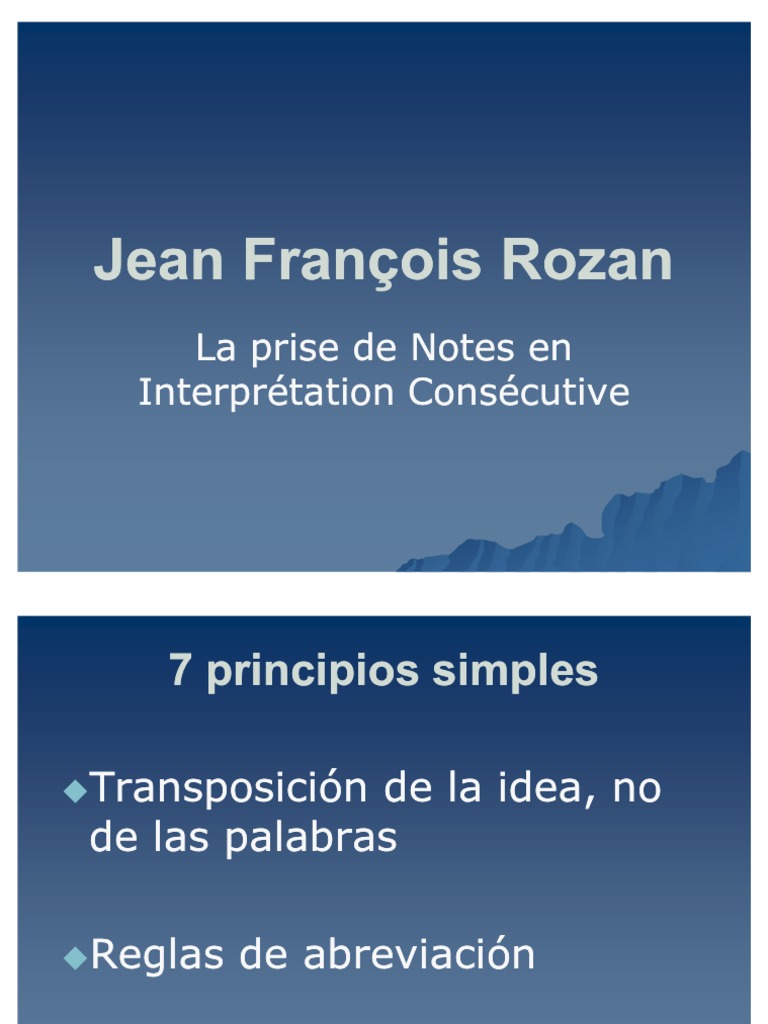 Rozan Prise de Notes | PDF