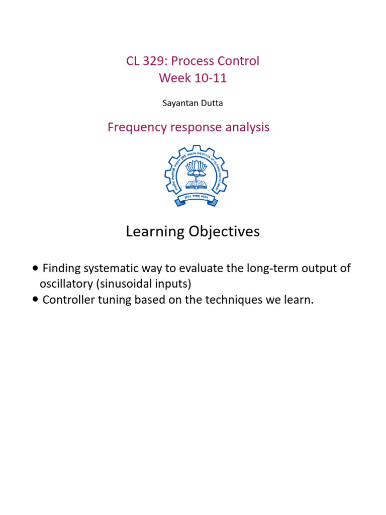 Frequency Response Analysis in Control | PDF | Electronic Engineering | Electronics