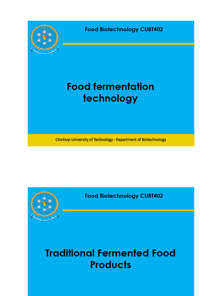 Chapter 2 - Food Fermentation Technology | PDF | Coleslaw | Cabbage