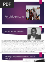 Forbidden Love Analysis | PDF