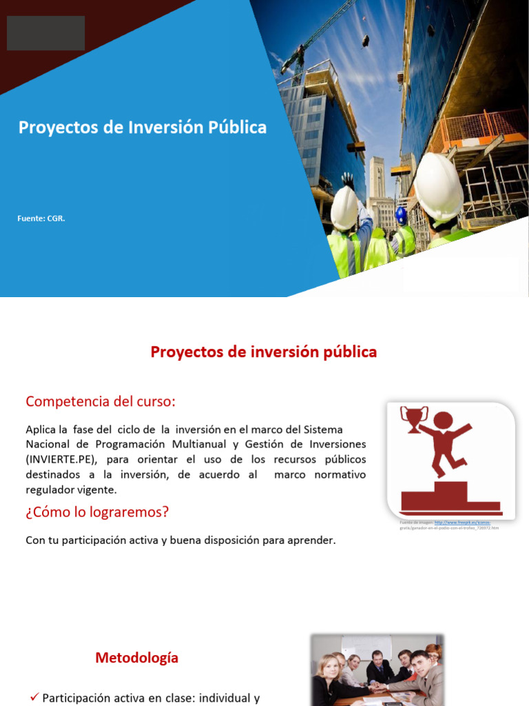 02 - PPT - Proyectos - Inv - Pub 2022 | PDF | Evaluación | Presupuesto