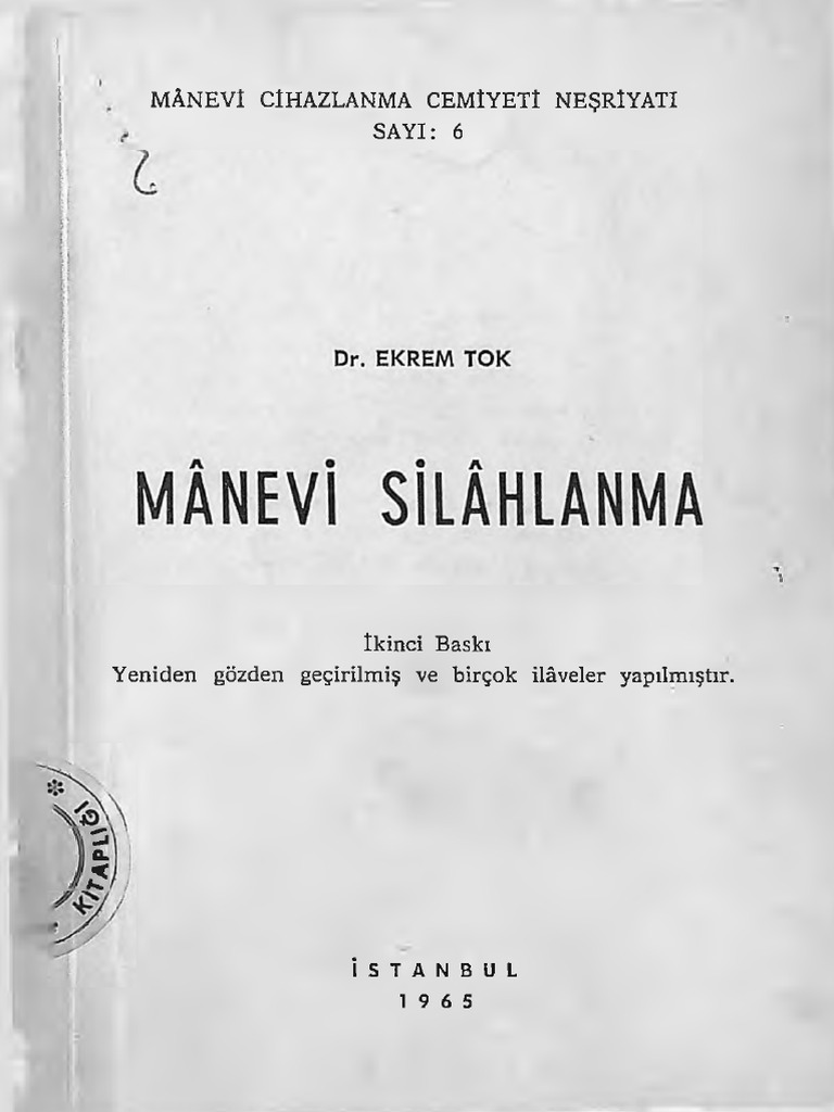 Manevi Silahlanma DR - Ekrem Tok | PDF