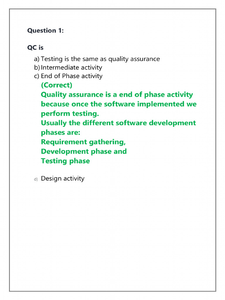 QUIZ 6 - Answer | PDF