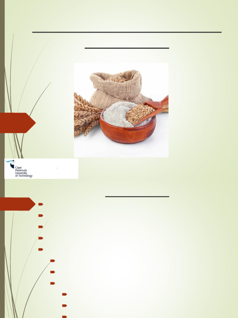 Wheat Storage, Cleaning, and Milling Process | PDF | Flour | Wheat