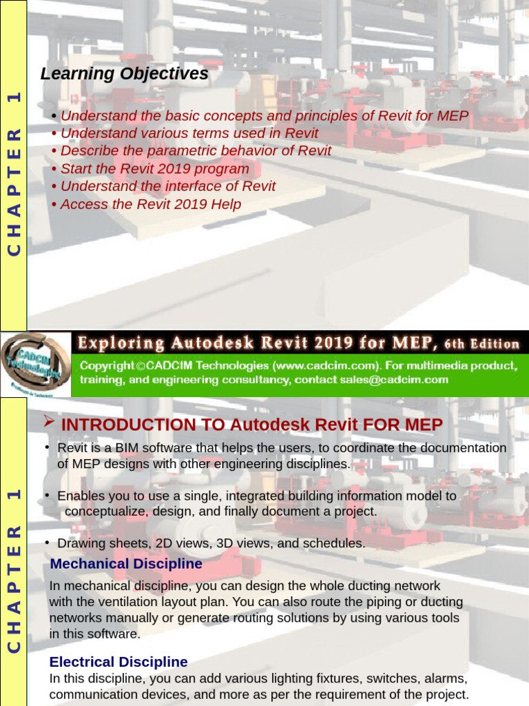 c01 Revit Mep 2019 PPT | PDF | Autodesk Revit | Computing