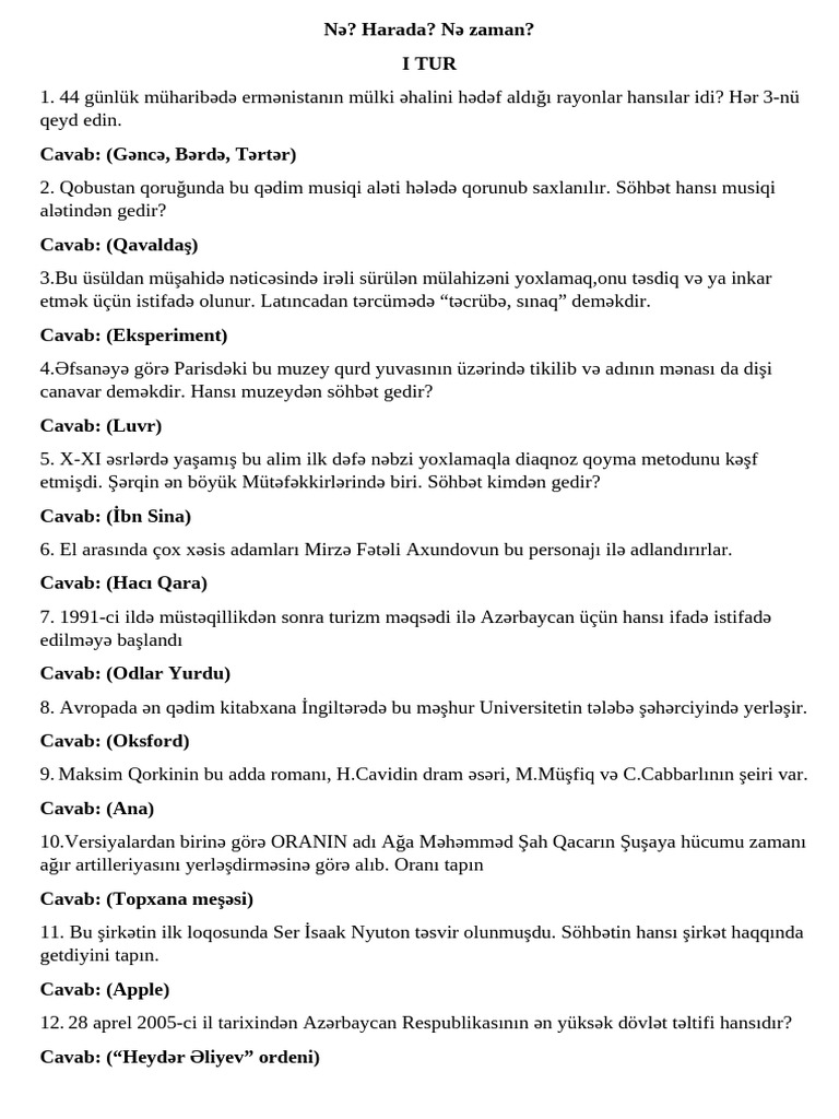 NHN Ismetli 2020 | PDF