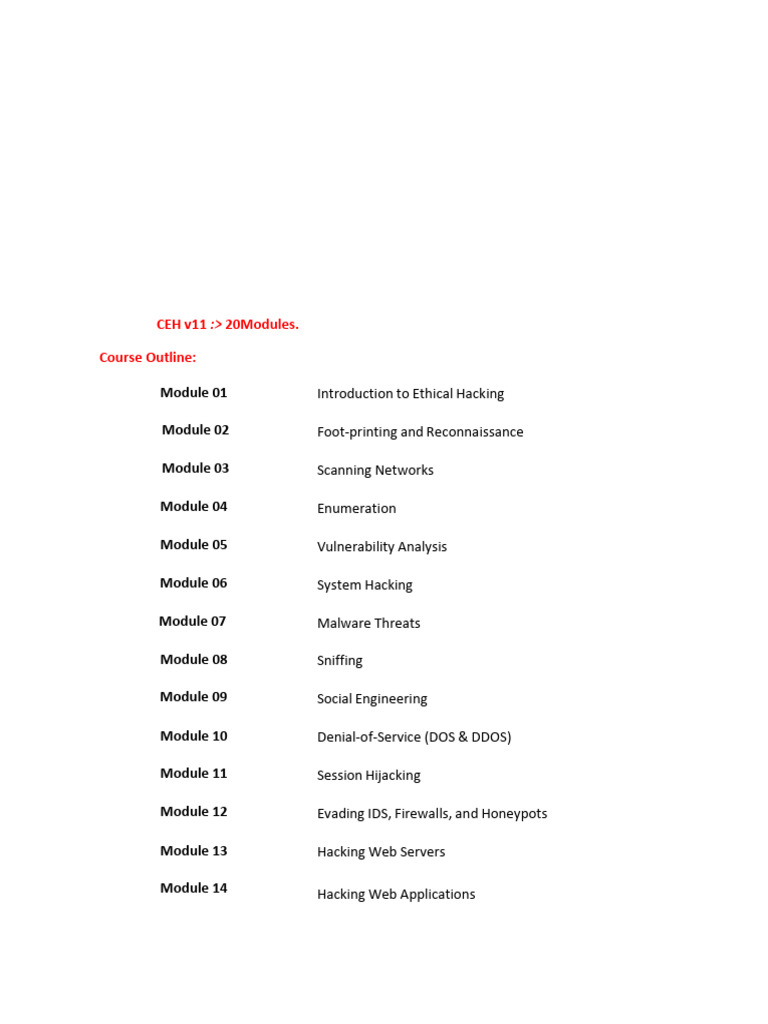 Introduction To The Course PDF Resources | PDF