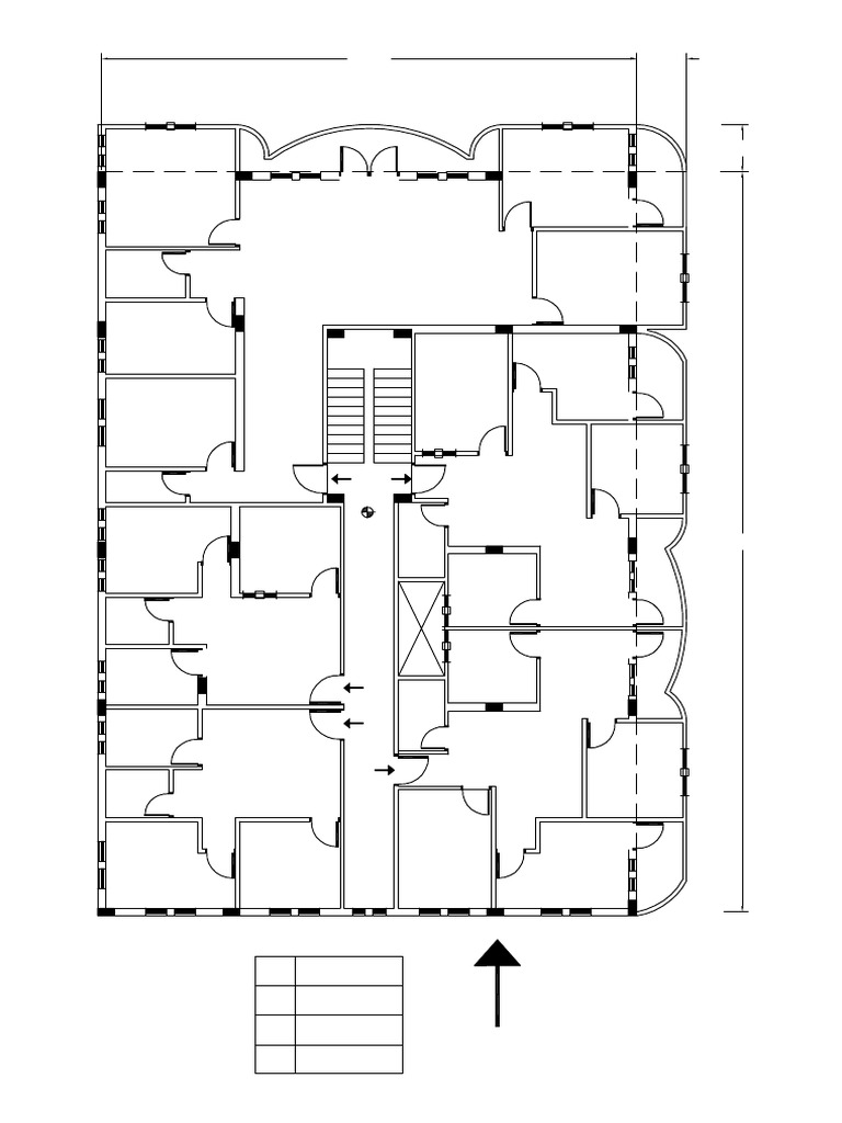 DR - Osman Mohammed AL-Hassan Project (ARC Typical Floor Plan) | PDF