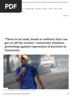 Guarimbas: Resistencia y Protesta en Venezuela | PDF | Venezuela | Hugo ...