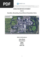 Demolition-Work-Plan-Example | PDF | Demolition | Asbestos