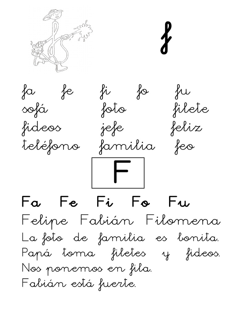 Ficha Lectura F | PDF